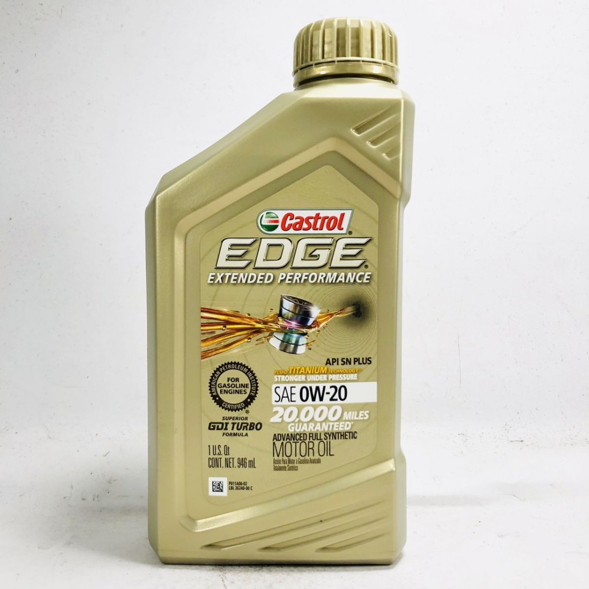 Castrol EDGE Extended Performance 0W-20全合成機油-機油倉庫商務平台