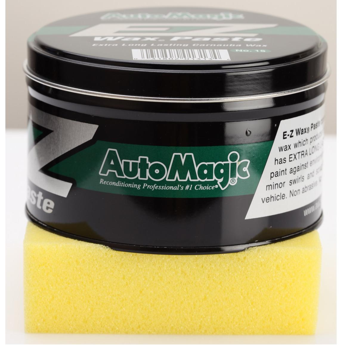 Auto Magic EZ Wax Paste高亮度棕櫚蠟 (買就送台製上蠟棉一個)-機油倉庫商務平台
